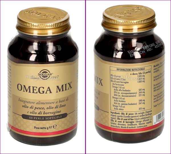 Recensione di Omega Mix – integratore di Omega 3, 6 e 9 - Pancia Leggera